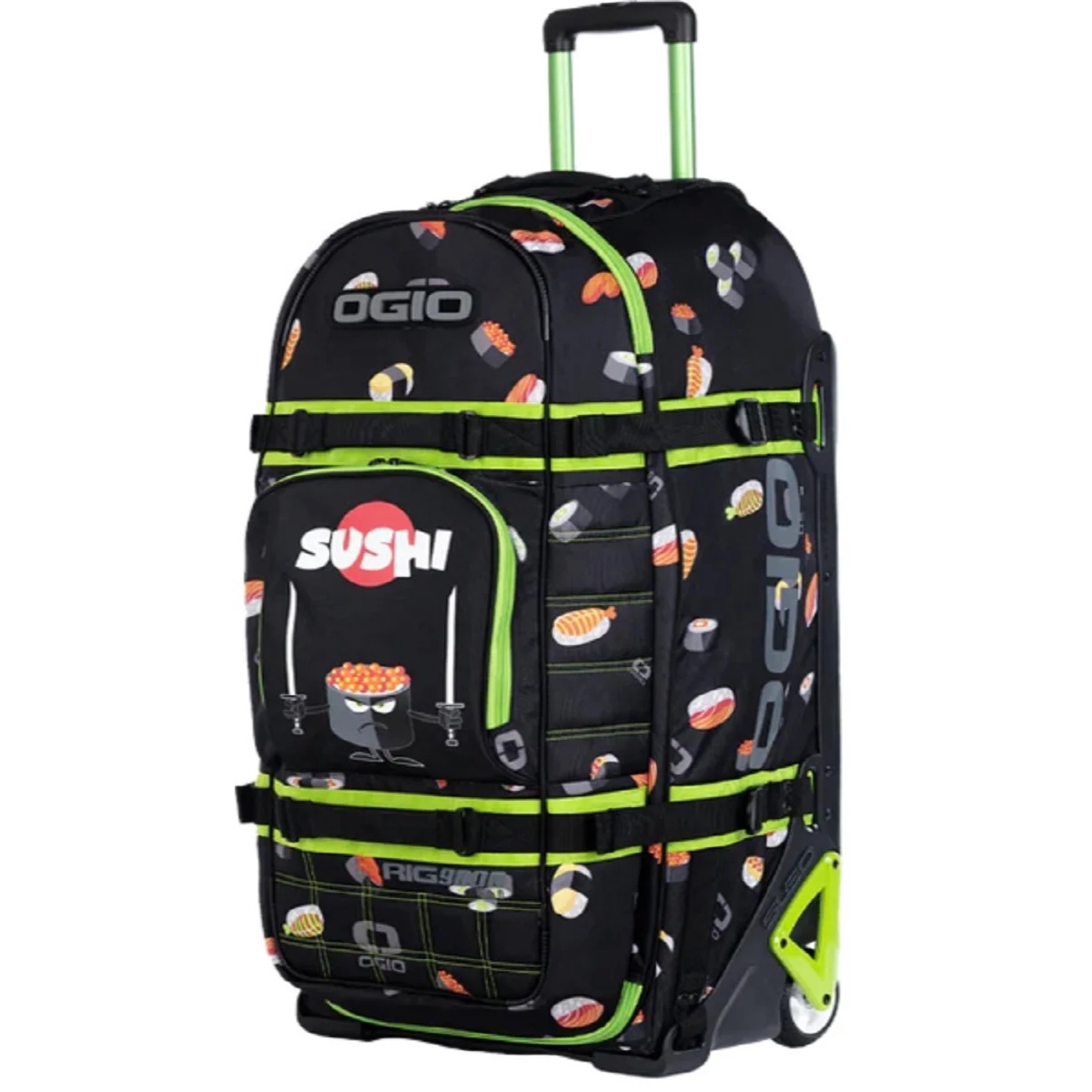 Mala Ogio Rig 9800 Pro Wheeled Bag Sushi - Preto - Grid Motors