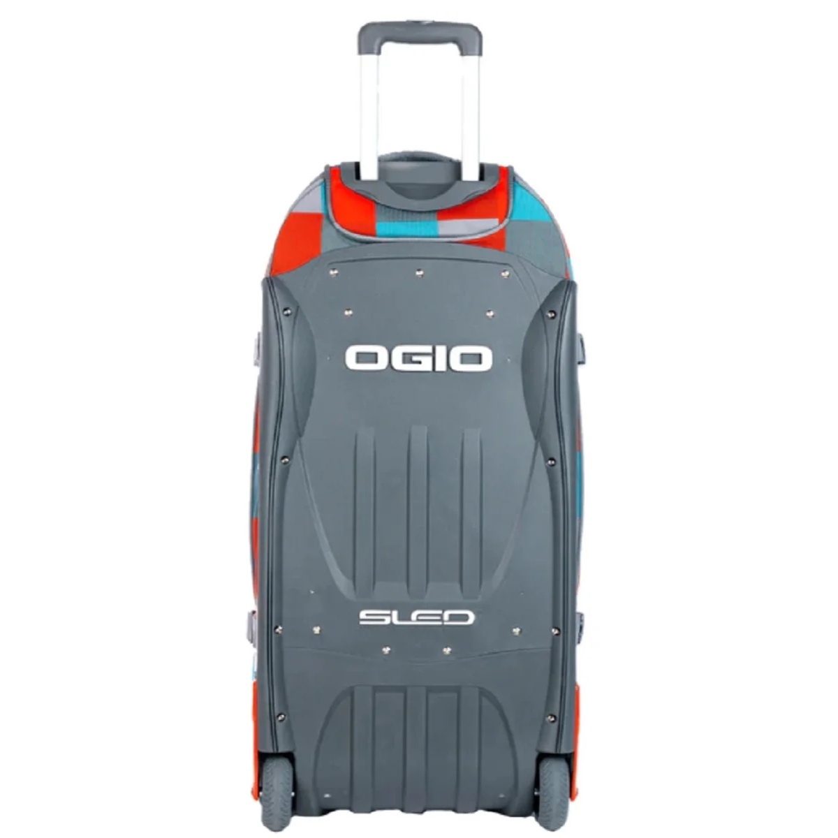 Mala Ogio Rig 9800 Pro Wheeled Bag Blackrade Red - Azul/Laranja - Grid ...