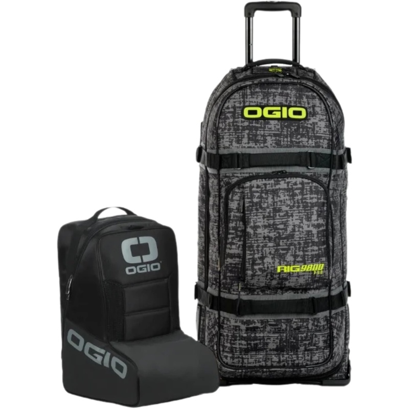 Mala Ogio Rig 9800 Pro Wheeled Bag Chaos - Cinza - Grid Motors