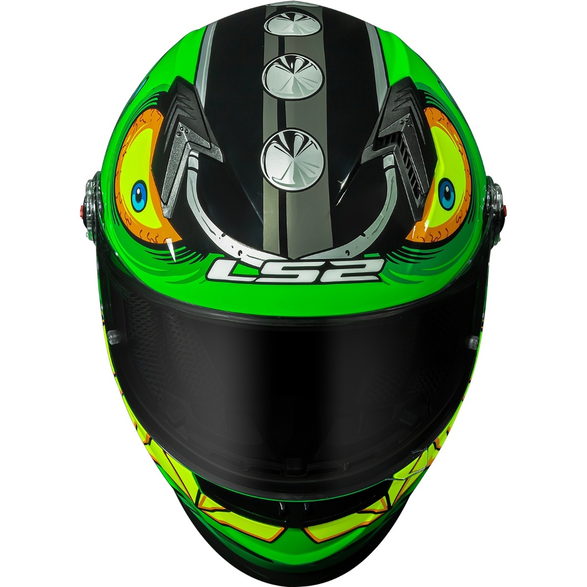 Capacete LS2 FF358 Rampage - Verde - Grid Motors