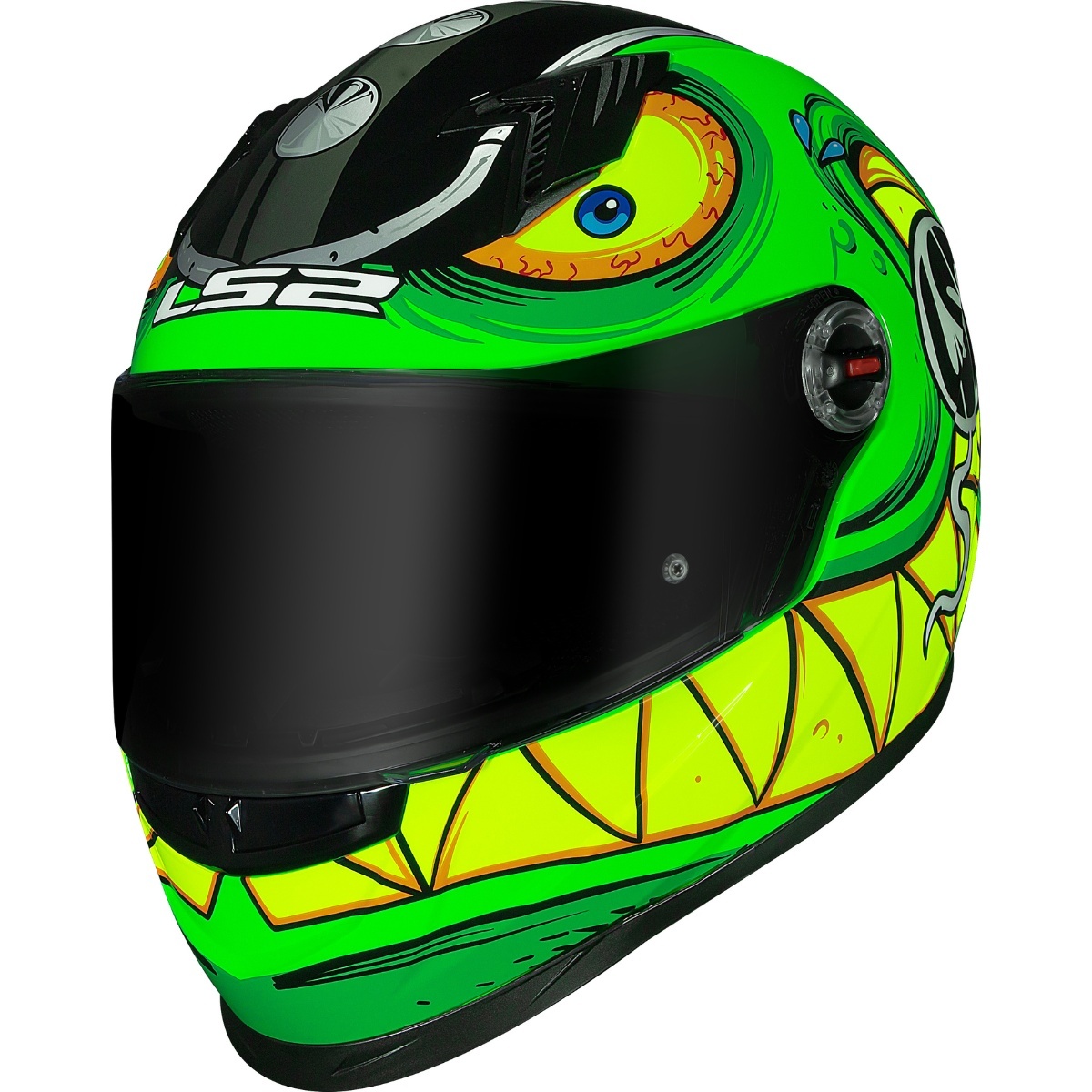 Capacete LS2 FF358 Rampage - Verde - Grid Motors