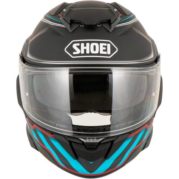 Capacete Shoei GT-Air 3 Discipline TC-2 - Preto/Azul/Vermelho Fosco - Grid Motors
