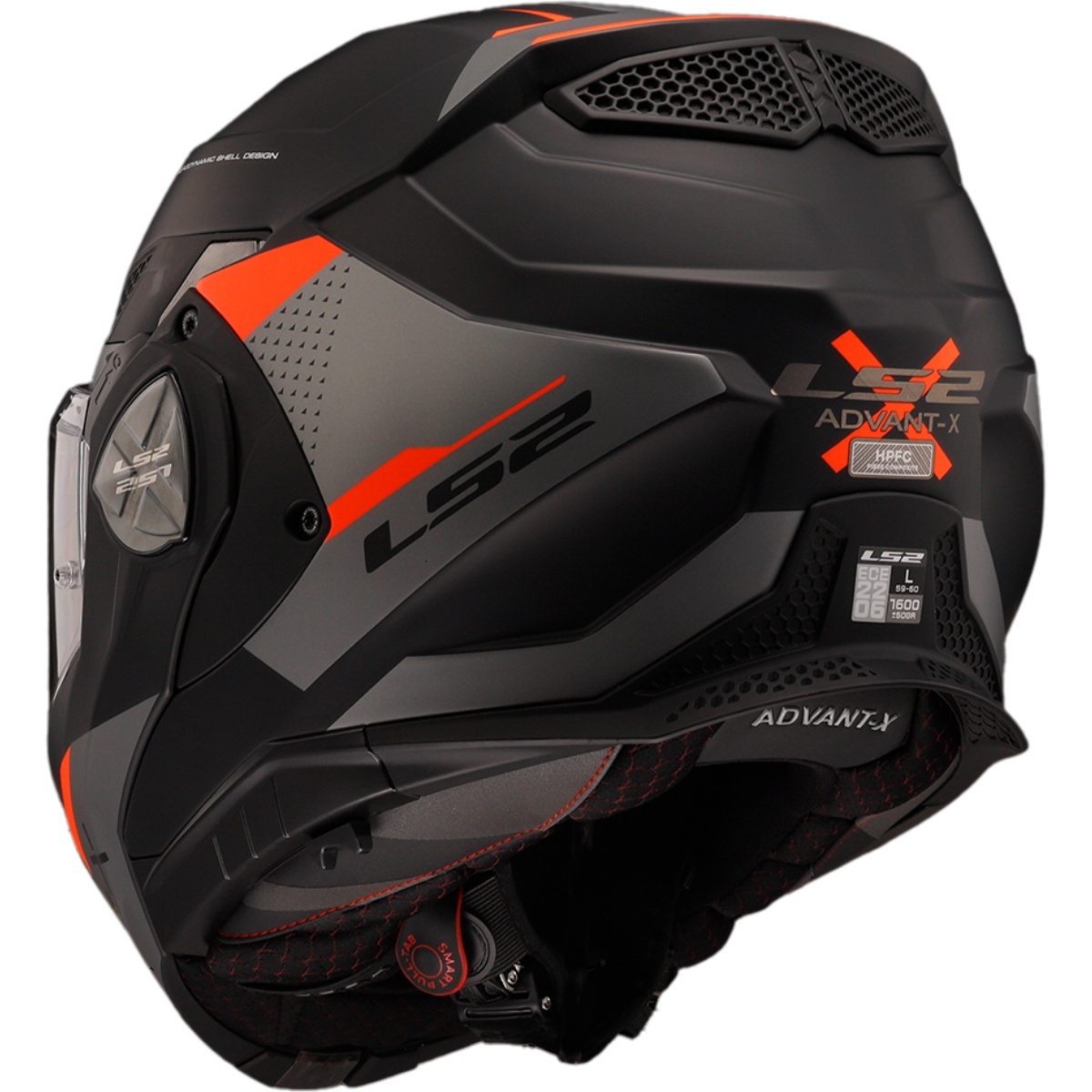 Capacete LS2 Advant X FF901 Oblivion - Preto/Cinza Titânio Fosco ...