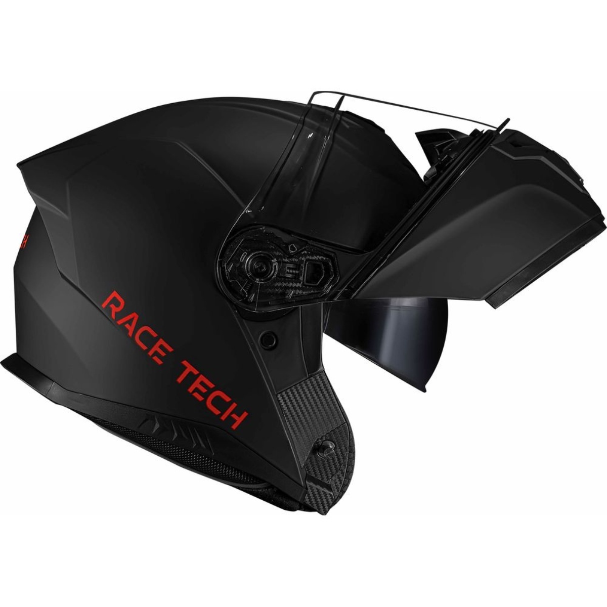 Capacete Race Tech Signal Monocolor - Preto Fosco (Articulado) - Grid ...