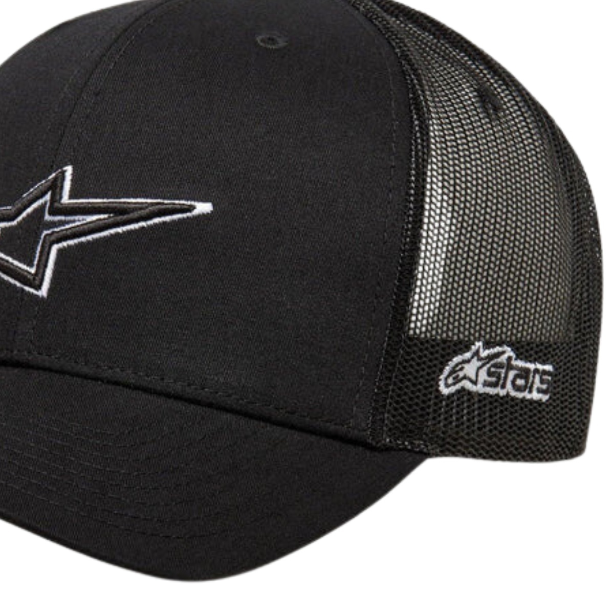 Boné Alpinestars Outline Trucker - Preto - Grid Motors