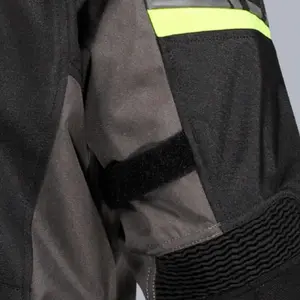 Jaqueta LS2 Narvik Cinza/Preto/Amarelo (Impermeável) - Grid Motors