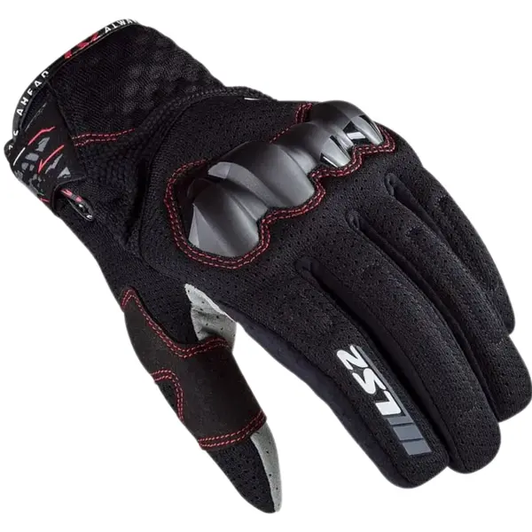 Luva LS2 Chaki Preto - Grid Motors