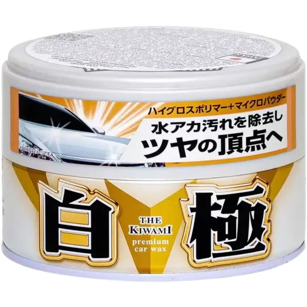 Cera Extreme Gloss White c/ Carnaúba Sintética Soft99 - 200g - Grid Motors