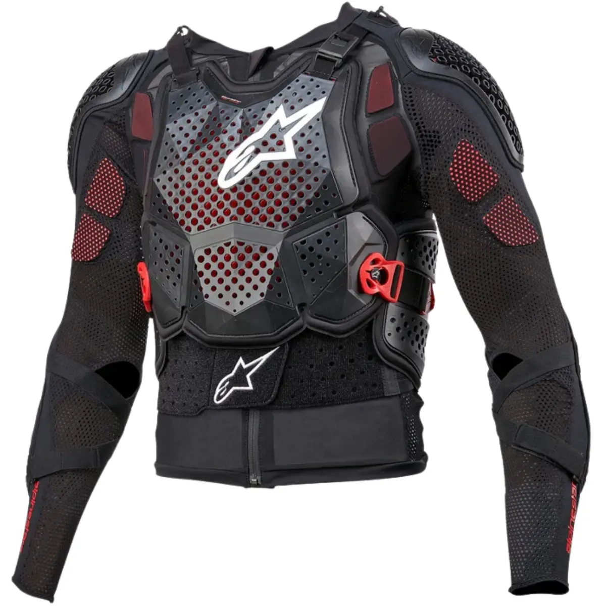 Jaqueta Colete Alpinestars Bionic Tech V3 - Preto/Branco/Vermelho ...