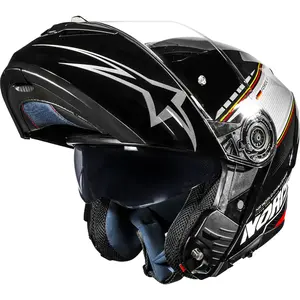Capacete Norisk Force 2 Grand Prix Alemanha - Branco/Preto/Amarelo ...