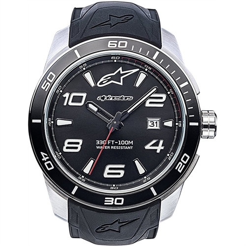 Relógio Alpinestars Tech Watch Prata Silicone - Grid Motors