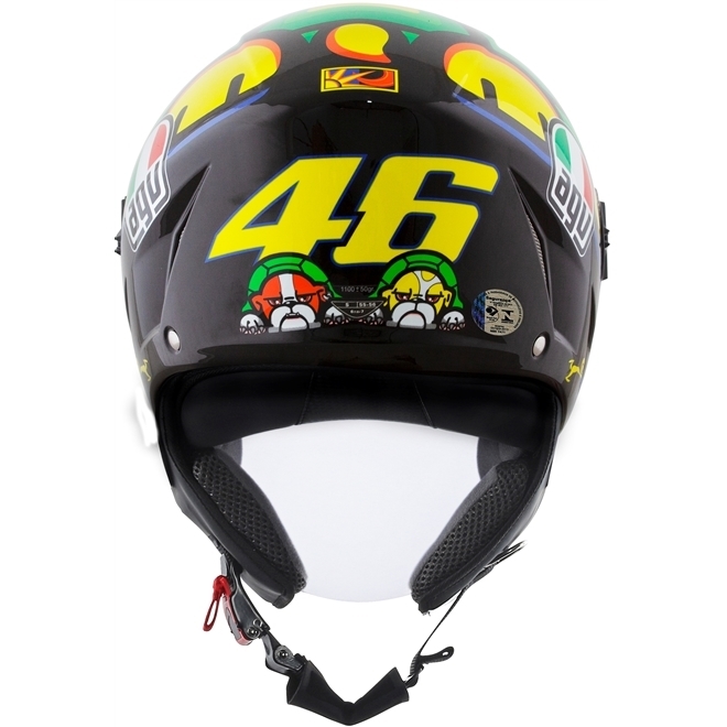 Capacete AGV Blade (Aberto) Turtle Preto - Grid Motors