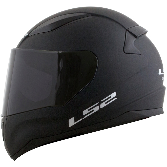Capacete LS2 FF353J Rapid Junior Mono Preto Fosco (Infantil) - Grid Motors