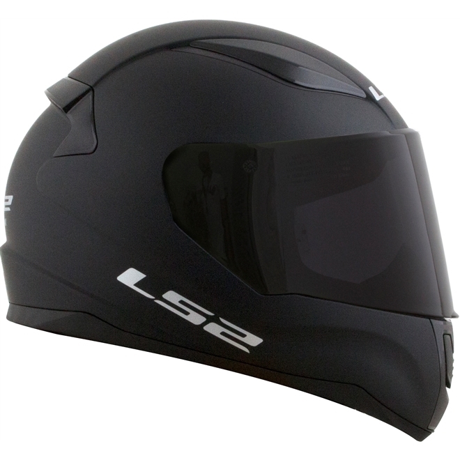 Capacete LS2 FF353J Rapid Junior Mono Preto Fosco (Infantil) - Grid Motors