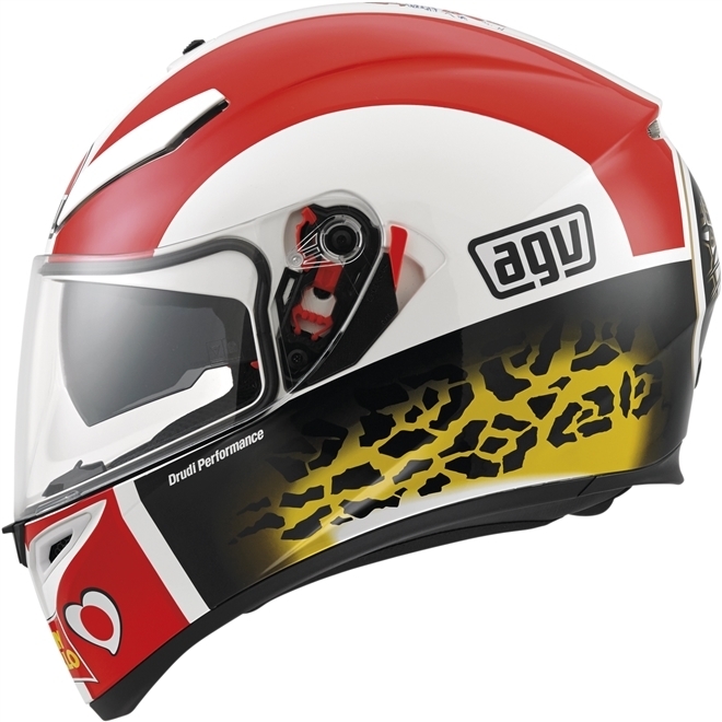 Capacete AGV K3 SV Marco Simoncelli c/ Viseira Solar - Grid Motors