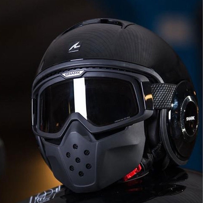 Capacete Shark Raw Trinity KRK - Grid Motors