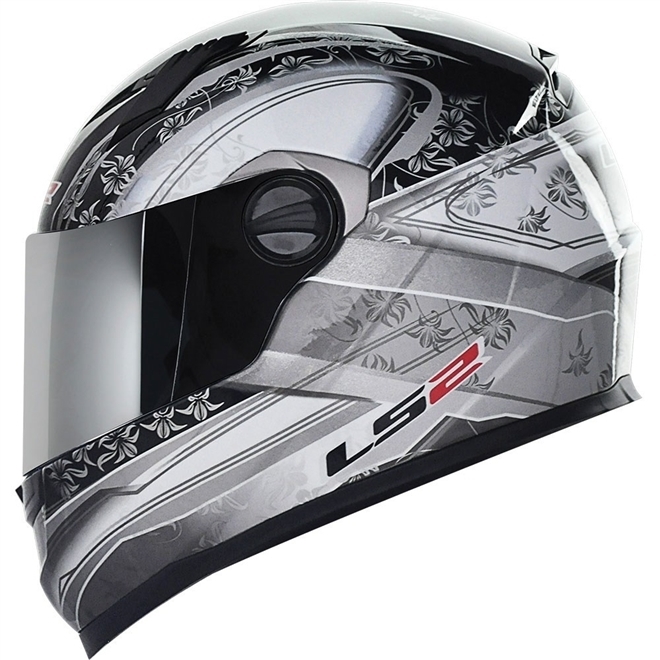 Capacete LS2 FF358 Ginger Cinza - Grid Motors