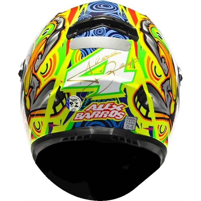 Capacete LS2 FF358 Alex Barros - Grid Motors