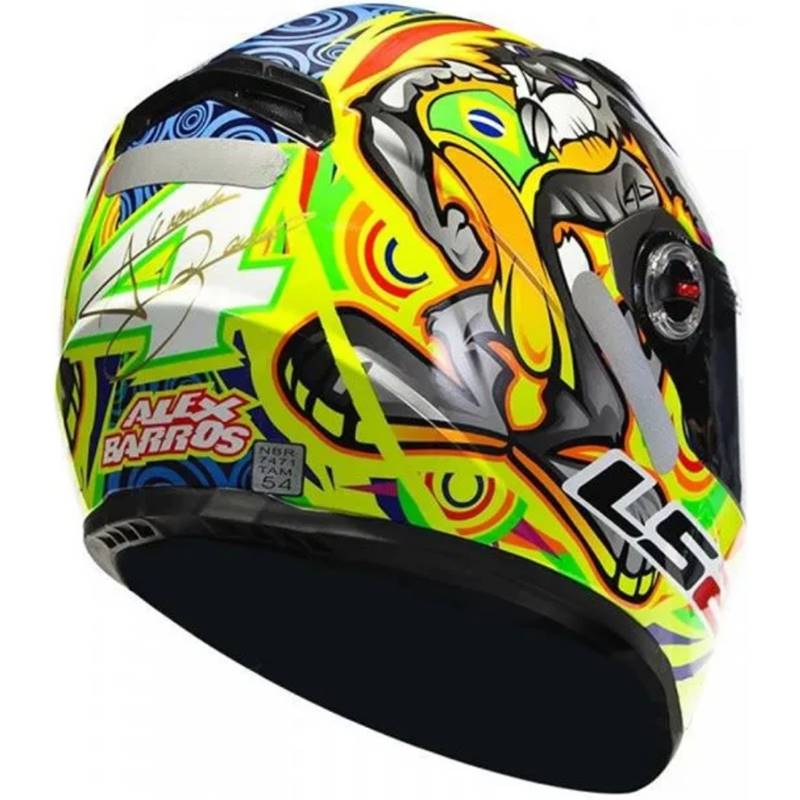 Capacete LS2 FF358 Alex Barros - Grid Motors