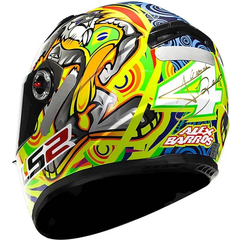 Capacete LS2 FF358 Alex Barros - Grid Motors