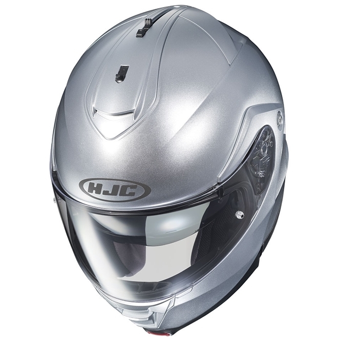 Capacete HJC Articulado IS-MAX II (Robocop) Prata - Grid Motors