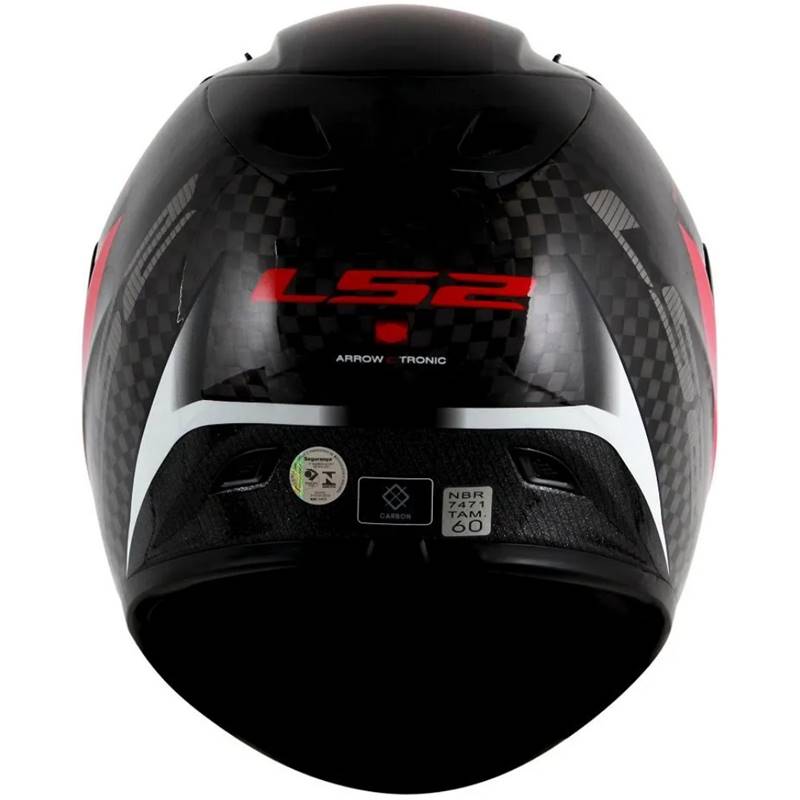 Capacete LS2 FF323 Arrow C Tronic Fibra de Carbono - Grid Motors