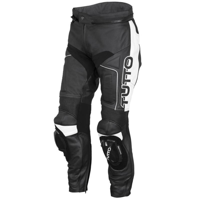 Calça Tutto Moto Tifon em Couro Preto