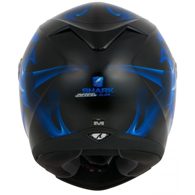 Capacete Shark S700 Glow 3 KBK Azul - Grid Motors