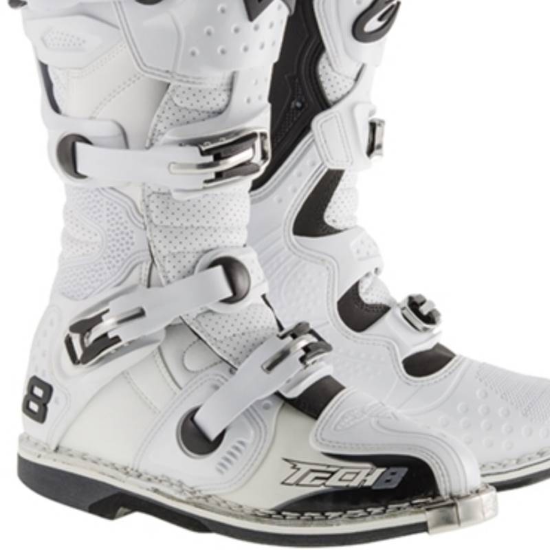 Bota Alpinestars Tech 8 RS (Ventilada) Branca