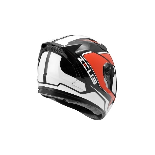 Capacete Zeus 813 Track Podium AN6 Preto/Vermelho/Branco - Grid Motors