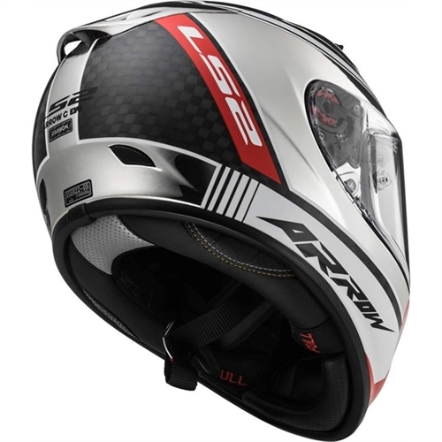 Capacete LS2 FF323 Arrow C Indy Chrome Fibra de Carbono - Grid Motors