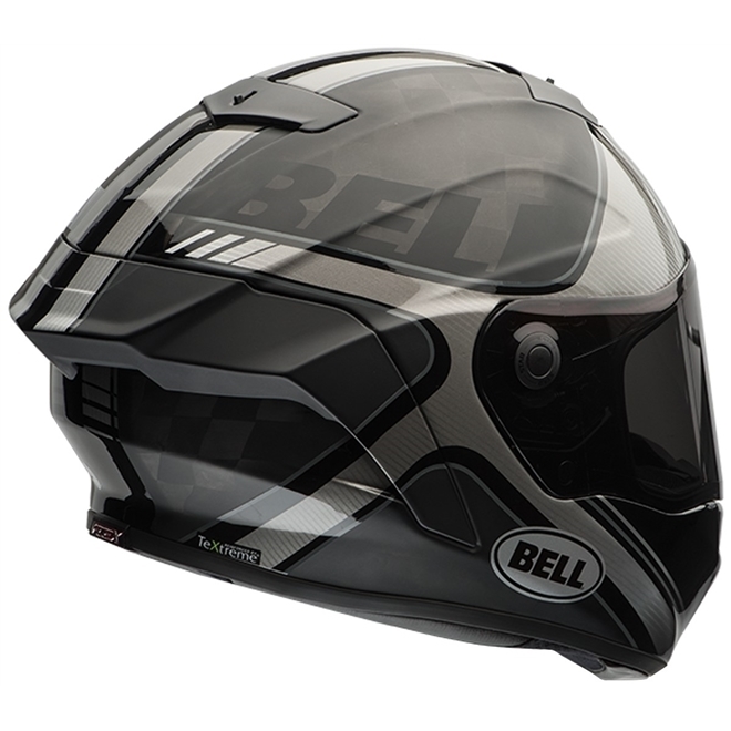 Capacete Bell Pro Star Tracer Preto/Prata - Grid Motors