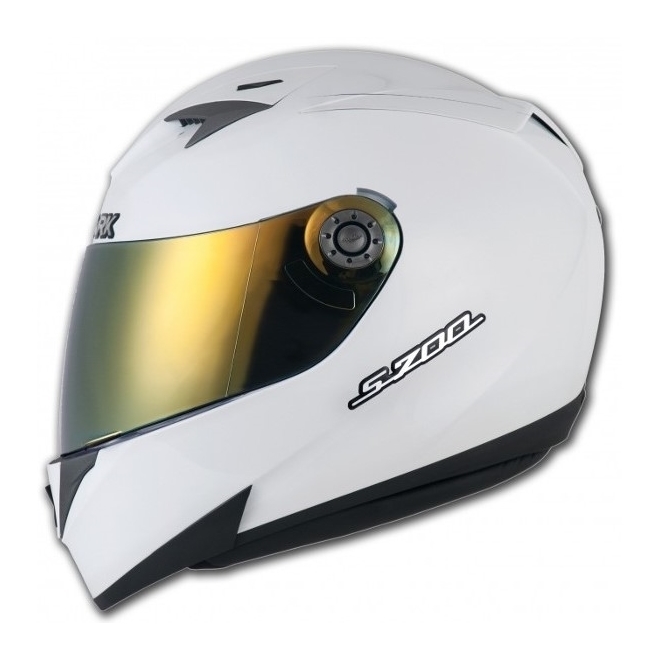 Capacete Shark S700 Prime WHU Branco - Grid Motors