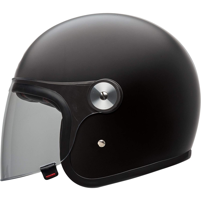 Capacete Bell Riot Mono Preto Fosco - Grid Motors