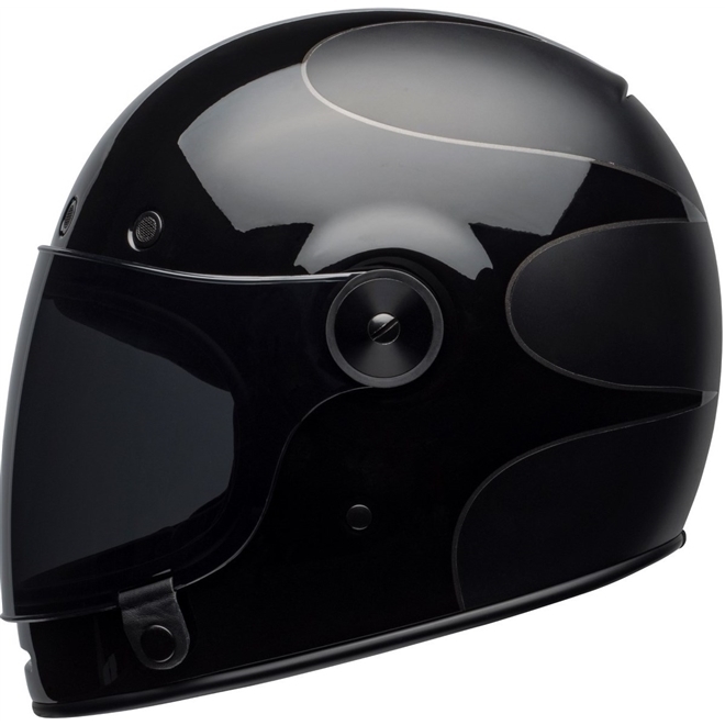 Capacete Bell Bullitt TT Boost Preto Fosco e Brilho - Grid Motors