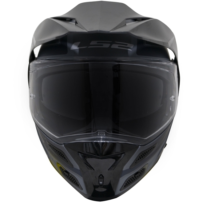 Capacete LS2 Metro Evo FF324 Articulado Era Cinza/Titanium Fosco - Grid ...